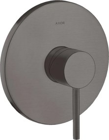 Axor Starck - Sprchová baterie pod omítku, kartáčovaný černý chrom 10616340