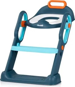 CHIPOLINO Záchodové prkénko se žebříkem Flippy Blue