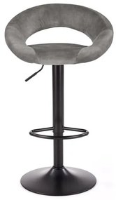 HALMAR H102 barová židle šedá