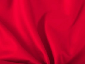 Biante Saténové ložní povlečení ST-010 Sytě červené Dvoulůžko francouzské 200x200 a 2ks 70x90 cm