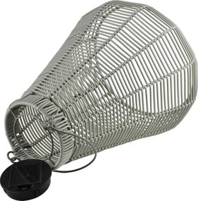 Solární lucerna SOKKE 33/45 šedá