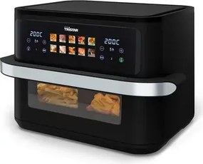 Tristar FR-9078 černá / Dualzone Flex horkovzdušná fritéza / 2800W / 1