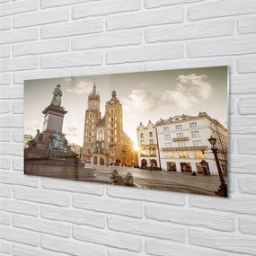 akrylový obraz Memorial Church Krakow 140x70 cm