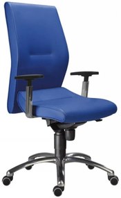 ANTARES 1820 LEI - Kancelářská židle  - koženka modrá