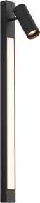 Jackle Smart Wall Spot: Black, Tiltable, Wi-Fi GU10 Included