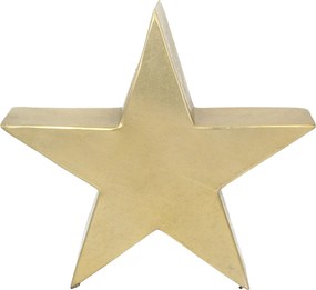 Dekoracja Vánoční hvězda 38cm zlatá