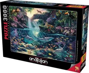 ANATOLIAN Puzzle Ráj uprostřed džungle / 3000 dílků / od 12 let