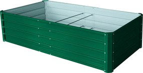 Vyvýšený zahradní záhon BestBerg VZ-800Z / 800 l / 180 x 90 x 47 cm / zelená