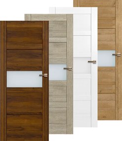 Interiérové dveře vasco doors BRAGA model A Průchozí rozměr: 90 x 197 cm, Orientace dveří: Levé dveře, Dekor: Dub Viking
