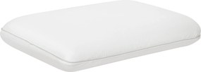 HOMCOM Paměťový pěnový polštář na hlavu, polštář na podporu krku s odnímatelným potahem, ergonomický 60 x 40 cm, krémově bílý