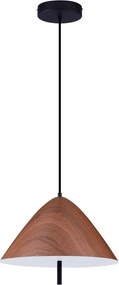Kovové LED závěsné svítidlo v přírodní barvě s kovovým stínidlem ø 40 cm Oros – Nova Luce