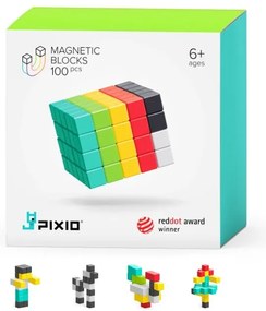 PIXIO magnetická stavebnice - 100 ks