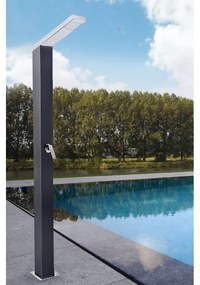 AMA Luxury Shower Solární sprcha Solaris Integra černý matný nerez