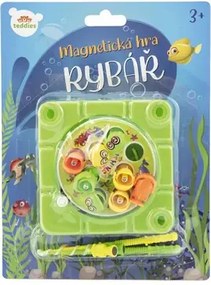 TEDDIES Magnetická hra Rybář / 8 rybiček / 2 pruty