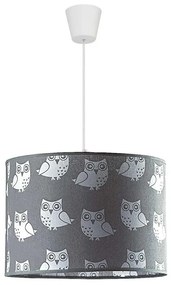 Duolla | Duolla - Dětský lustr na lanku OWL 1xE27/40W/230V | DU7069