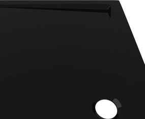 vidaXL Obdélníková sprchová vanička ABS 70 x 120 cm [148914] Barva: Černá