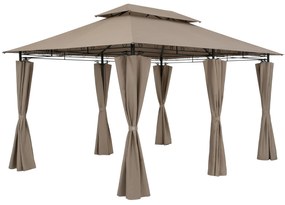 Deuba Zahradní altán Topas 4x3 m - taupe