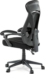 Ergonomická kancelářská židle VIGELTI - černá síťovina