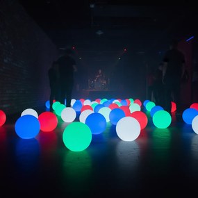 Svítící LED koule 30 cm