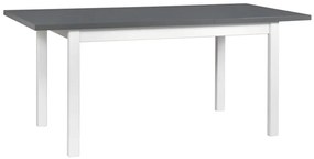 Drewmix Jídelní stůl ALBA 2 + doprava zdarma deska stolu bílá, nohy stolu grandson