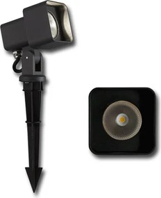 LED zapichovací svítidlo McLED Kira 7W 4000K IP65 černá ML-514.004.19.0