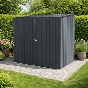 Zahradní domek BestBerg ZS-F6A / 3,3 m² / 152 x 217x 194 cm / antracit