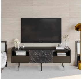 Asir | TV Stolek DERIN 65x180 cm černá | AS1348