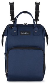 Petite & Mars Batoh přebalovací na kočárek Jackob Dark Blue