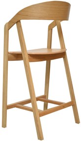FormWood Dubová barová židle Henry 63,5 cm