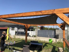 Shadow Comfort Sluneční Obdélník SHADOW - 2,0 x 4,0 m - 250 g Barva: Sahara Písková