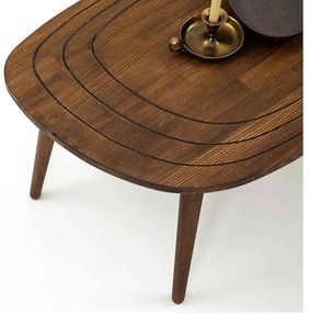 Designový konferenční stolek Garnet 115 cm ořech