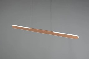 Hnědé LED závěsné svítidlo Helios – Trio