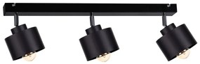 Keter Lighting | Bodové svítidlo SIMPLY BLACK 3xE27/60W/230V | KE0075