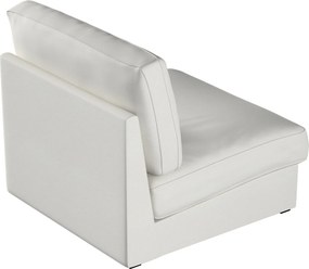 Potah na neskládací křeslo IKEA Kivik barva šedá látka lesklé, pletený vzor, sametová