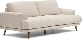 Béžová žinylková pohovka 228 cm Karin – Kave Home