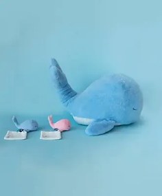 Doudou Plyšová modrá velryba 60 cm / od 0 let