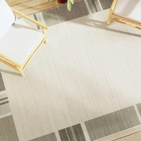 vidaXL Vnitřní/venkovní koberec s krátkým vlasem vícebarevný 190x300cm [4007239] Barva: border