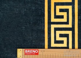Breno Kusový koberec FIESTA 4305 Black, 140x200 cm, Vícebarevné