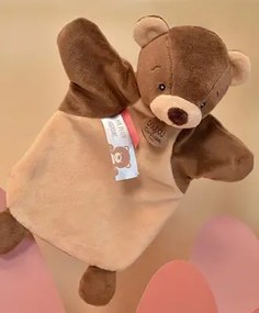 Doudou Plyšový maňásek medvídek 25 cm / od 0 let