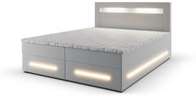 MSL Kontinentální čalouněná postel MANA (160 x 200 cm) Barva látky: MONOLITH 61