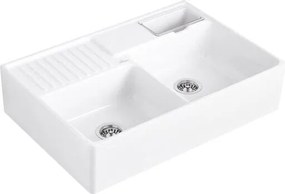 Villeroy & Boch Double-bowl dřez bílá alpská 632391R1