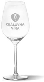 Sablio Sklenička na víno Královna vína: 49 cl