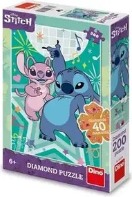 Dino Puzzle Stitch diamond / 200 dílků / od 6 let