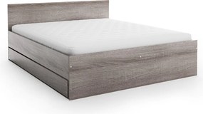 Postel ELISA 120 x 200 cm, dub lanýž Matrace: Matrace Coco Maxi 20 cm, Rošt: Bez roštu