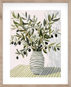 Tištěný obraz s rámem 40x50 cm Olive Bunch II – Styler