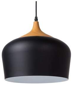 Černá stropní lampa ANGARA Beliani
