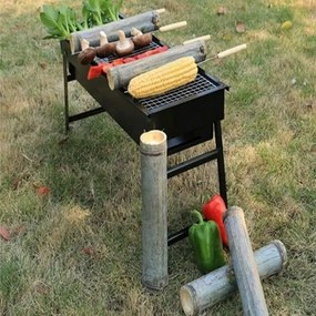 BBQ 27094 Skládací turistický gril přenosný