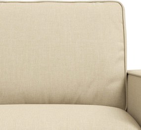 Set pohovek 2 ks Krémová textil 3407593