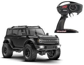 Rc auto traxxas trx-4m ford bronco 2021 1:18 rtr černý