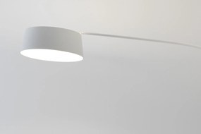 Stilnovo 8101 Oxygen_FL1, bílá stojací oblouková lampa se stmívačem, 36W LED 3000K, výška 194cm